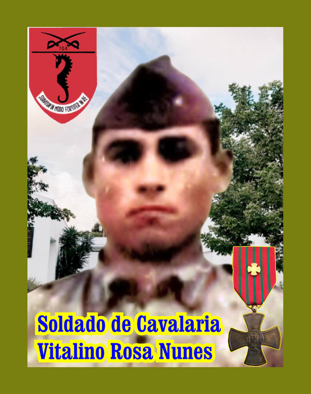 HONRA E GLÓRIA: Vitalino Rosa Nunes, Soldado de Cavalaria, n.º 158/64 ...
