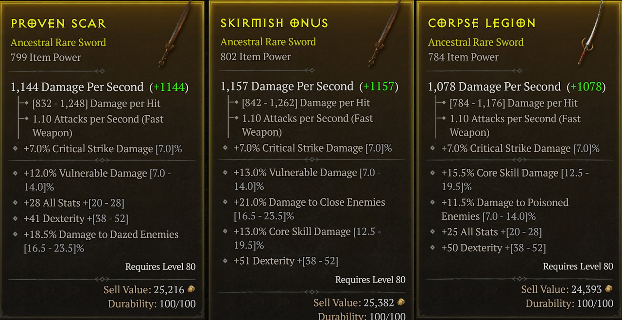 Pvp Rogue Need List ~ ~ - Topic - d2jsp