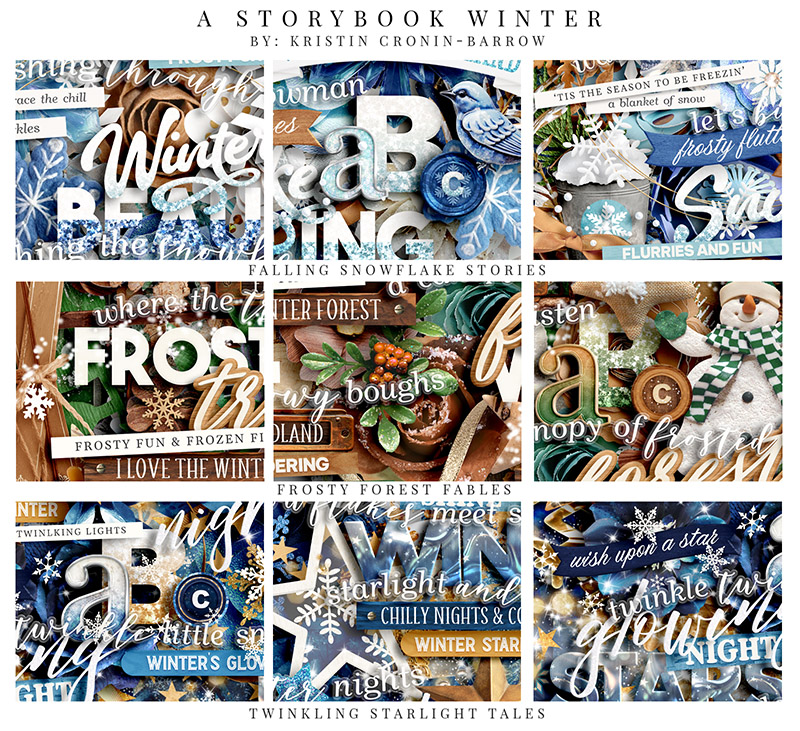 A Storybook Christmas & Winter - Sneak Peek and WIN! - Sweet Shoppe ...