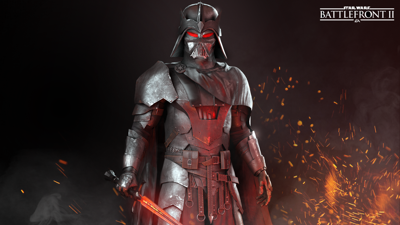 Jake Bartok's Medieval Darth Vader at Star Wars: Battlefront II (2017 ...