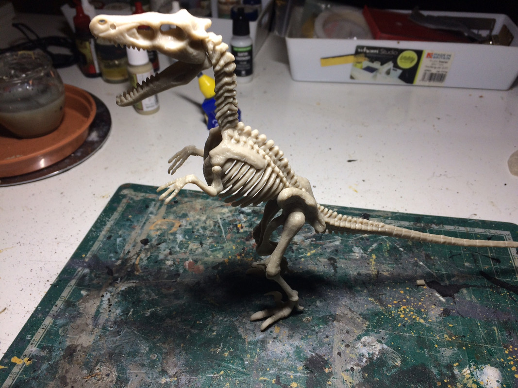 T Rex 3 feet long Skeleton - Figure Work In Progress - Britmodeller.com