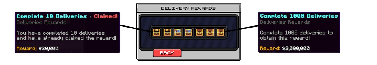 Deliveries Custom Configuration | BuiltByBit