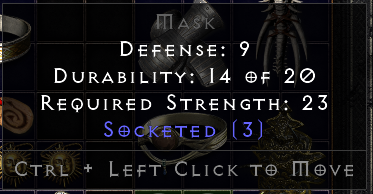 Mask 3 Socket - Topic - d2jsp