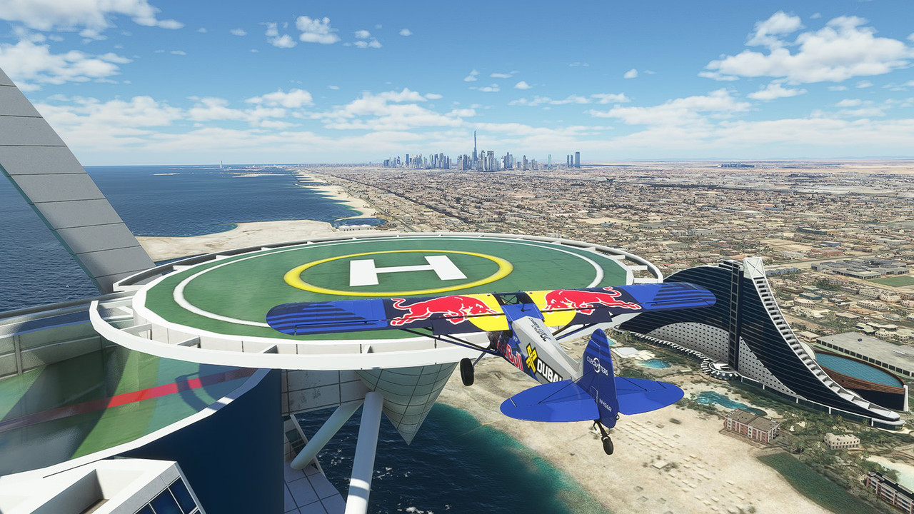 Bullseye landing on helideck of Burj Al Arab in Dubai - Community ...