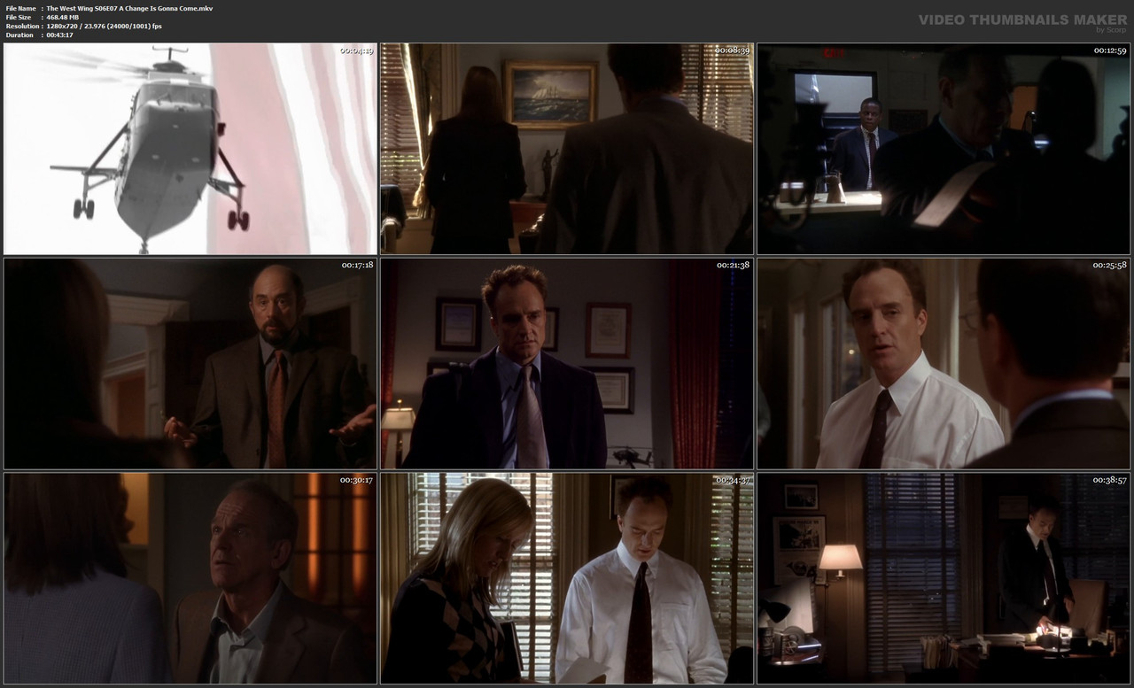 The West Wing S06 E07 A Change Is Gonna Come mkv — Postimages