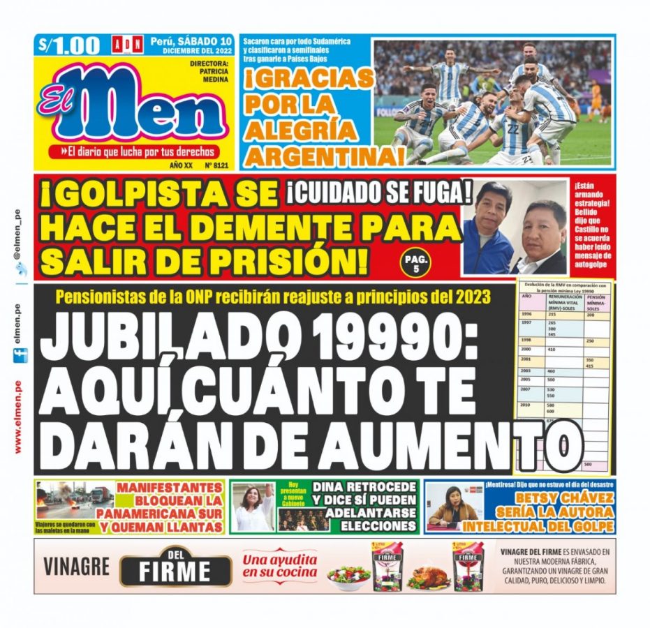 RAZONYFUERZA - Titulares del Men 5-The Real - Noticias de Chile y el mundo