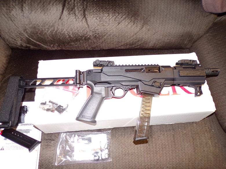 Ruger PC Charger 9MM w/Franklin Armory Binary Trigger & A3 Tactical ...