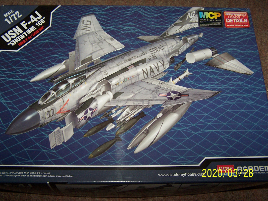 Academy 1/72 McDonnell Douglas Phantom F-4J (12515) - - The Airfix ...