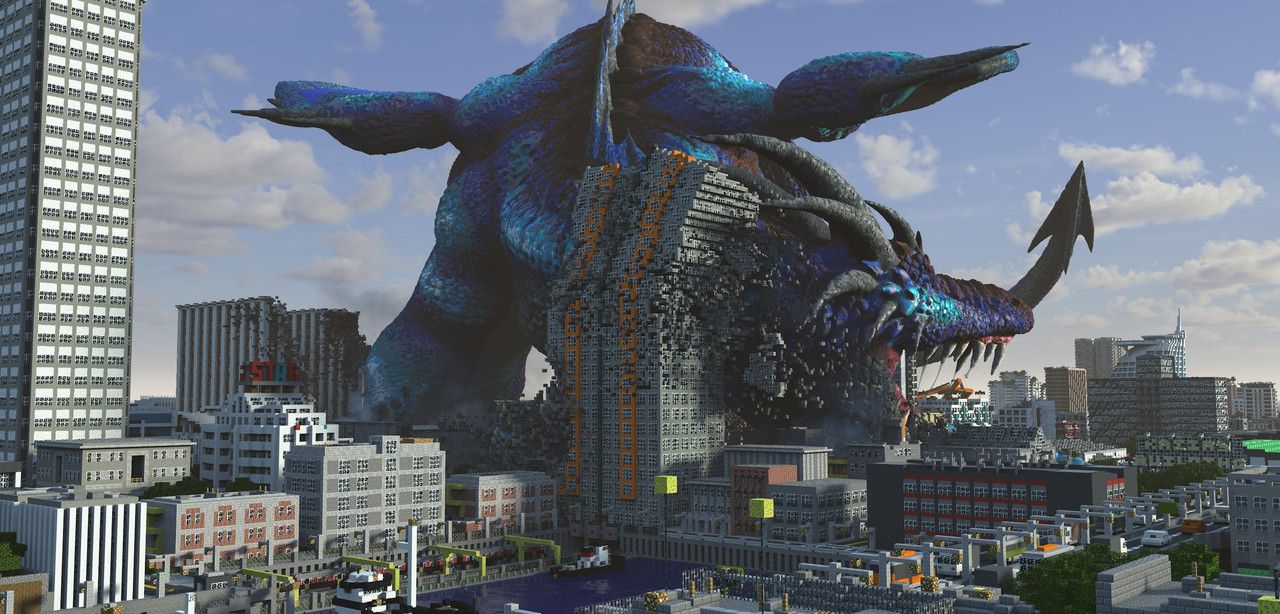 Large collection of my dragon builds renders [Vol. 1]