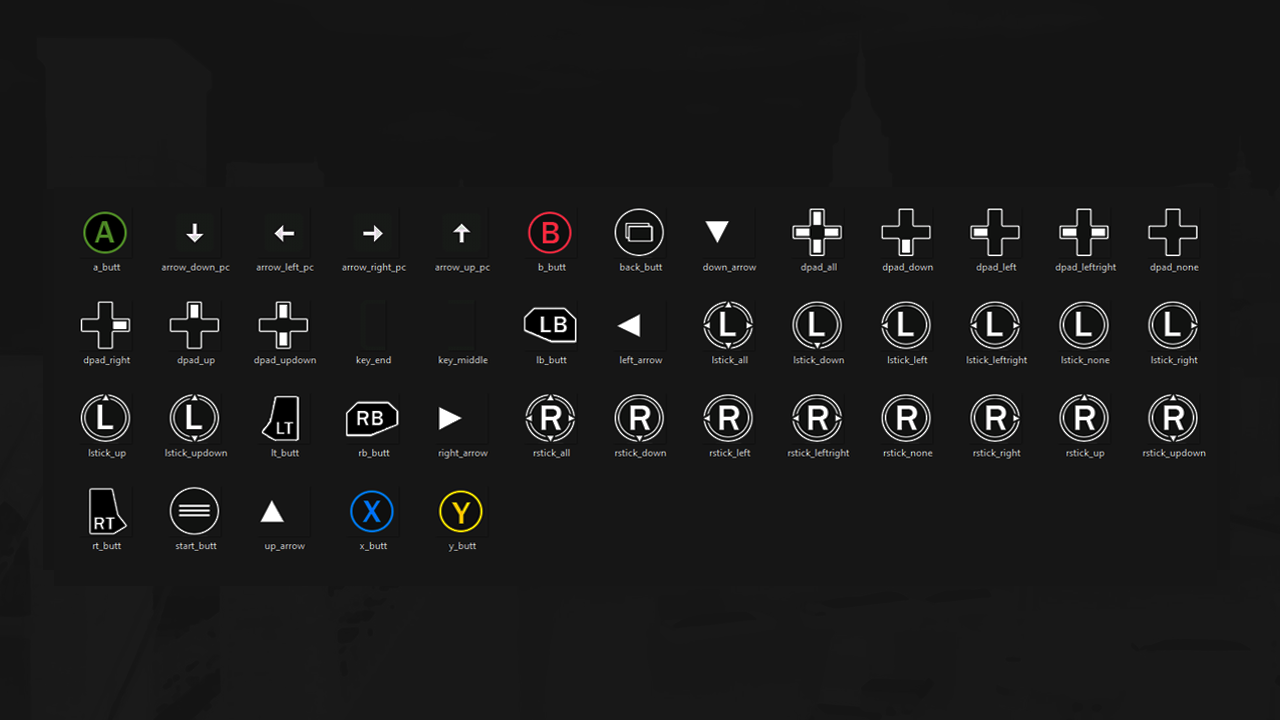 Console Controller Buttons for Grand Theft Auto IV at Grand Theft Auto ...