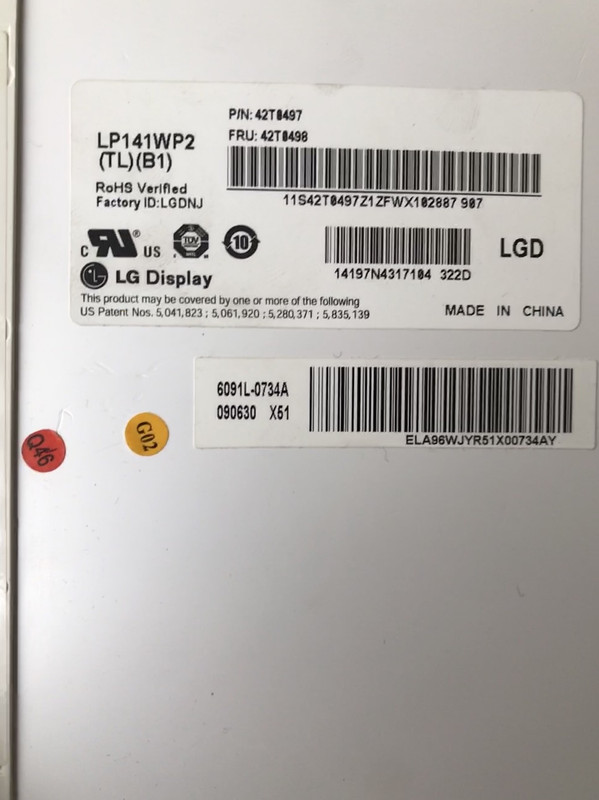 I replaced T400 display with LED. Some issues : 1- lcd panel fits on ...