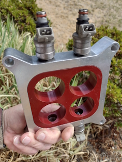 4 barrel throttle body with injectors?? | Vintage Mustang Forums