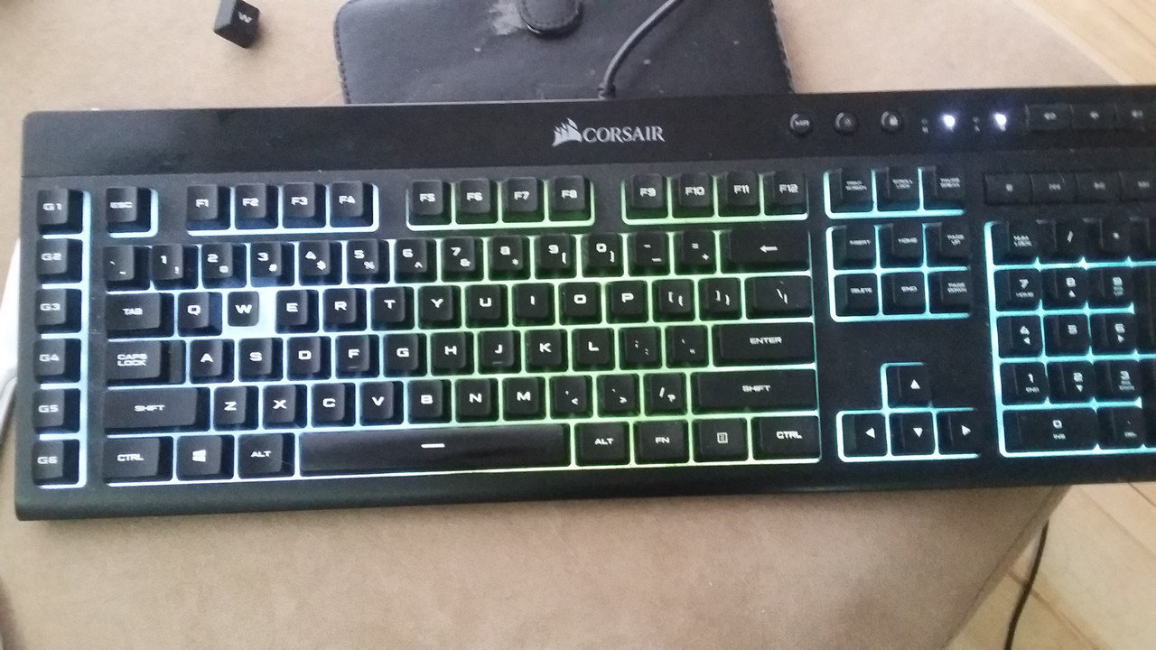 DIY K55 series Keycaps - Battlestation and Build Showcase - Corsair ...