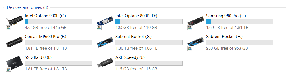 Optane 800p vs. Gen 4 SSD : r/intel