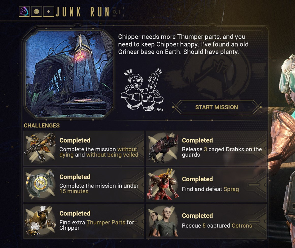 Khal's mission hasn’t switched for me. : r/Warframe
