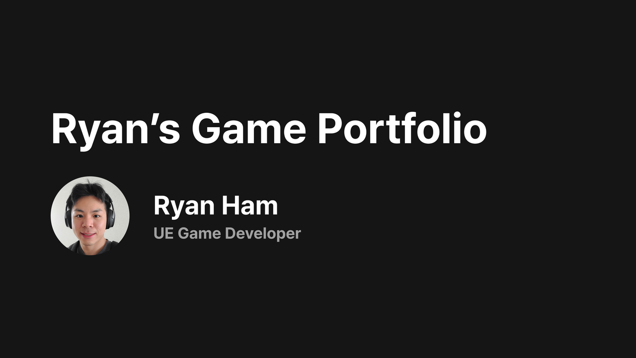 Ryan Ham's Portfolio