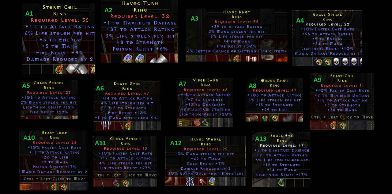 Rings And Ammies Ft - Topic - d2jsp