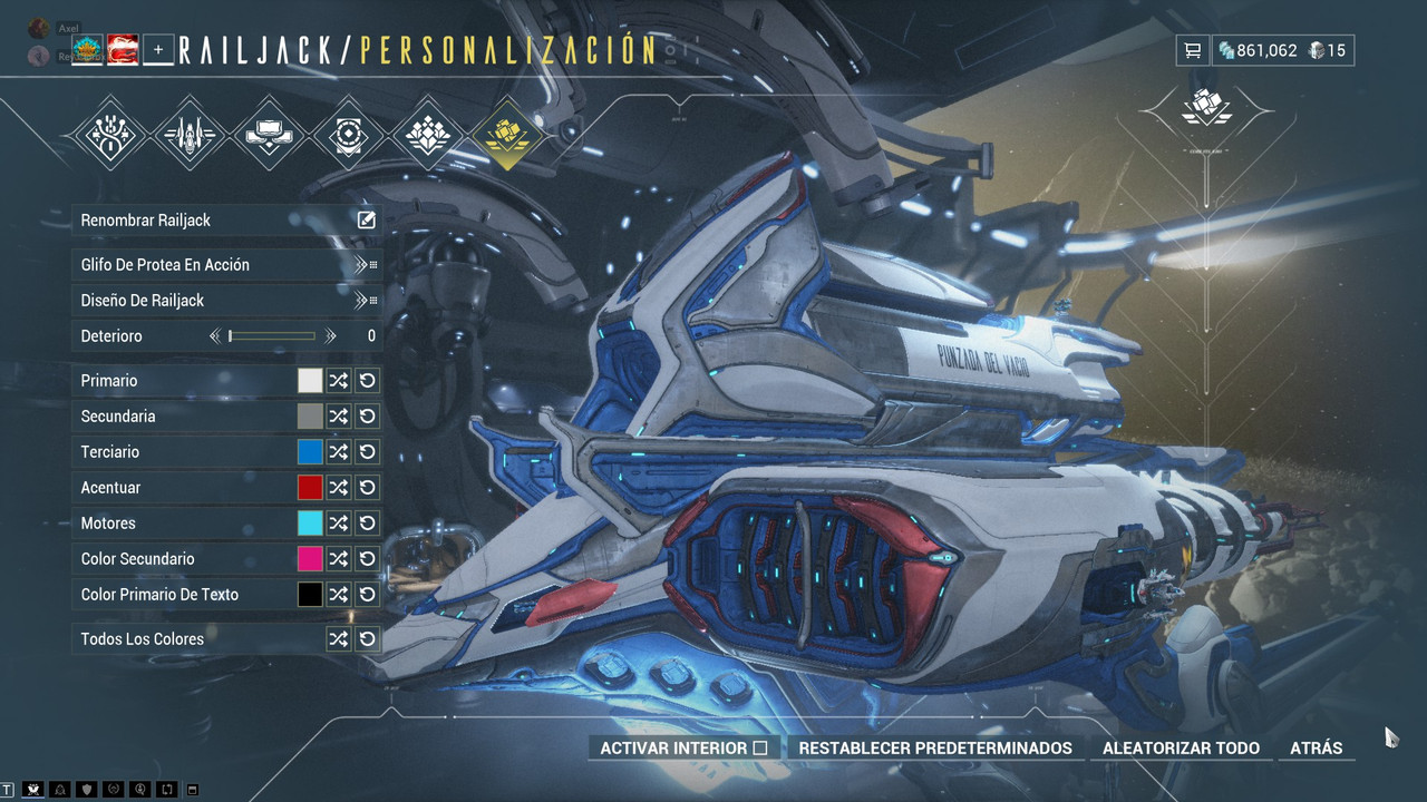 Railjack name changed by the last railjack's host - General - Warframe ...