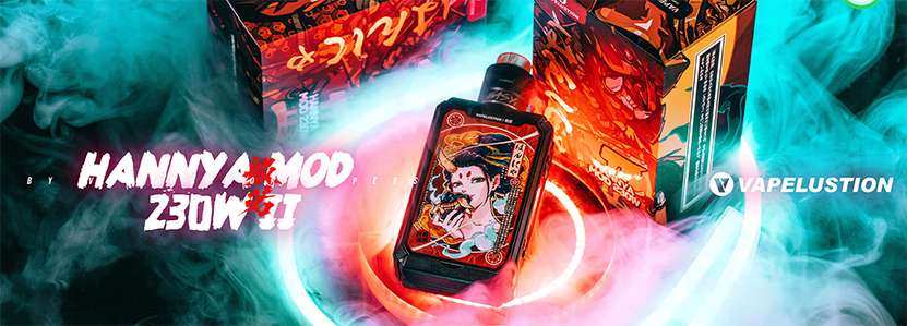 Vapelustion Hannya II Box Mod 230W By Sourcemore Review By Frenkyou | E ...