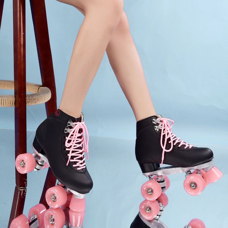 Skating Skates Shoes Boot Roller Four Wheels Lights Men Skating Skates Shoes Boot Roller Four Wheels Lights Men