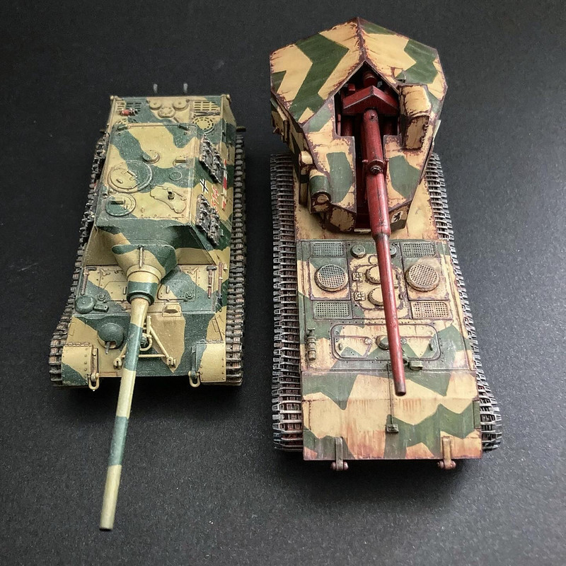 Modelcollect 1/72 German WWII E-100 Panzer Weapon Carrier- Waffenträger ...