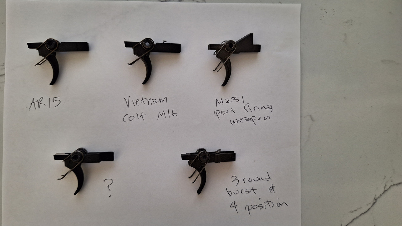M16 trigger collection - PICs - AR15.COM