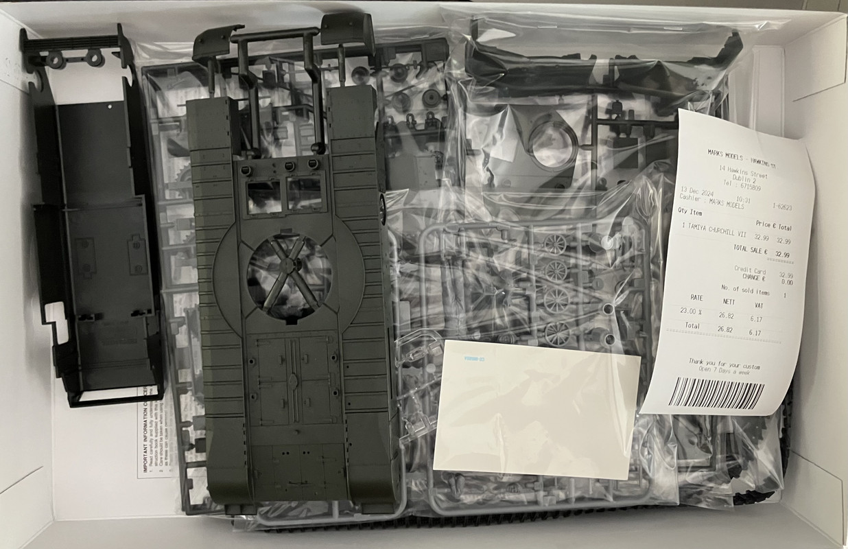 Tamiya Churchill Mk VII - Churchill tank STGB - Britmodeller.com