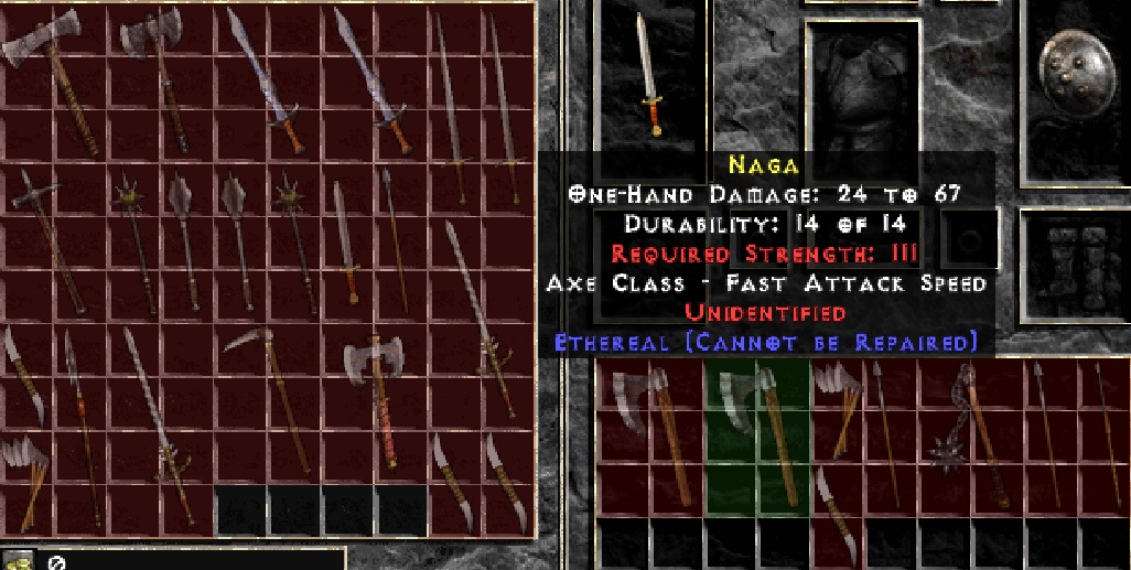 # Unid Eth Rare Weapons Packs - Topic - d2jsp