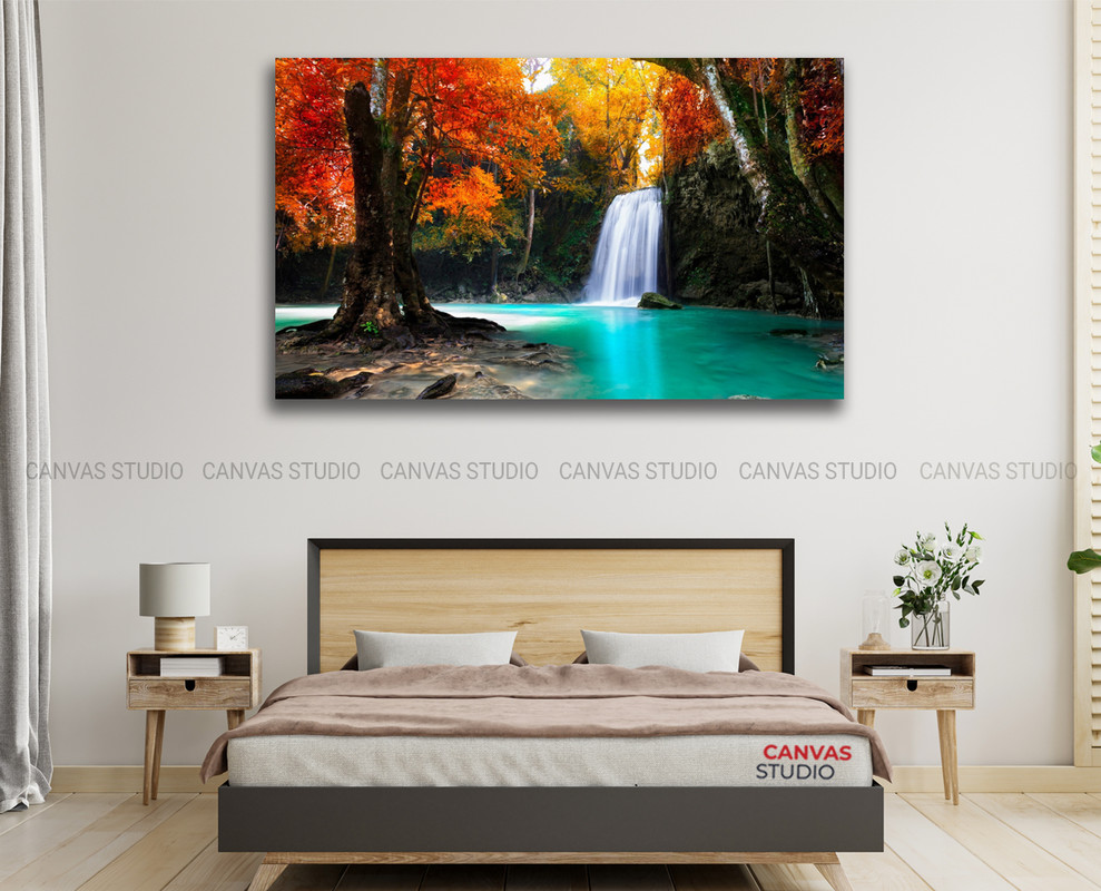 5 Panel Greenwaterwaterfall — Postimages