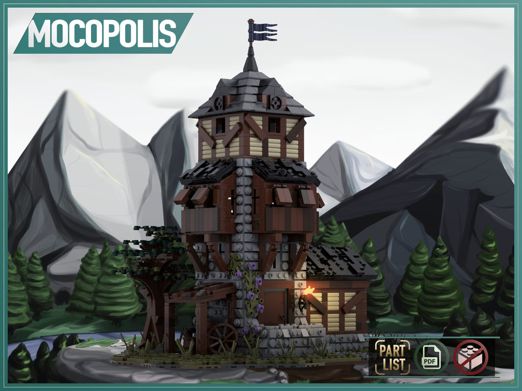 LEGO MOC Medieval Hunter`s Burrow by MOCOPOLIS | Rebrickable - Build ...