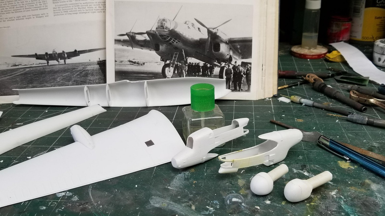 Contrail PETLYAKOV Pe8 Vac Form. - Less Than A Tenner GB - Britmodeller.com