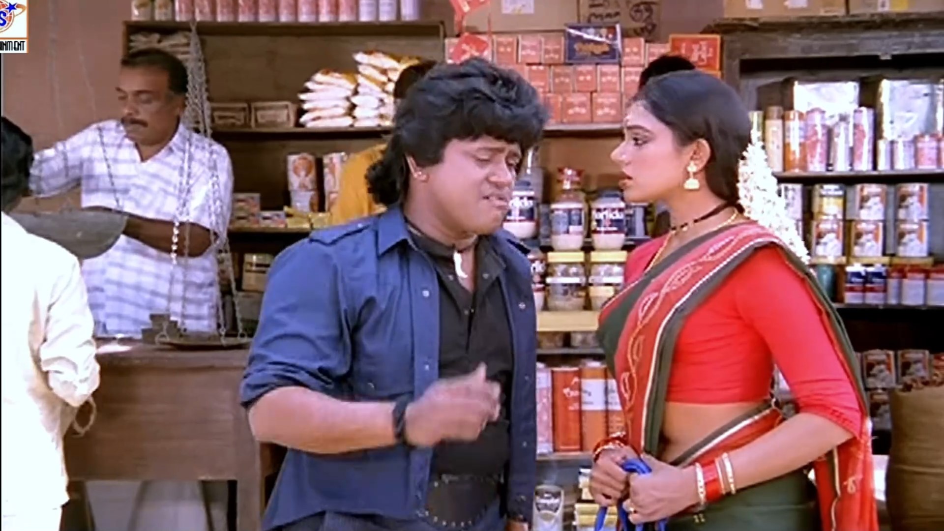 Navel Queen Shobana Big Wide Deep Navel Scenes from Siva Movie mkv ...