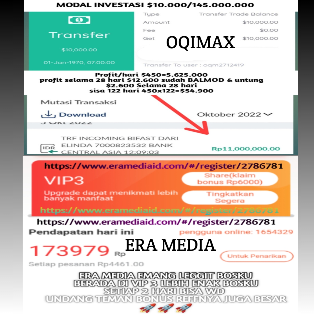 Super awet OQIMAX & ERA MEDIA — Postimages
