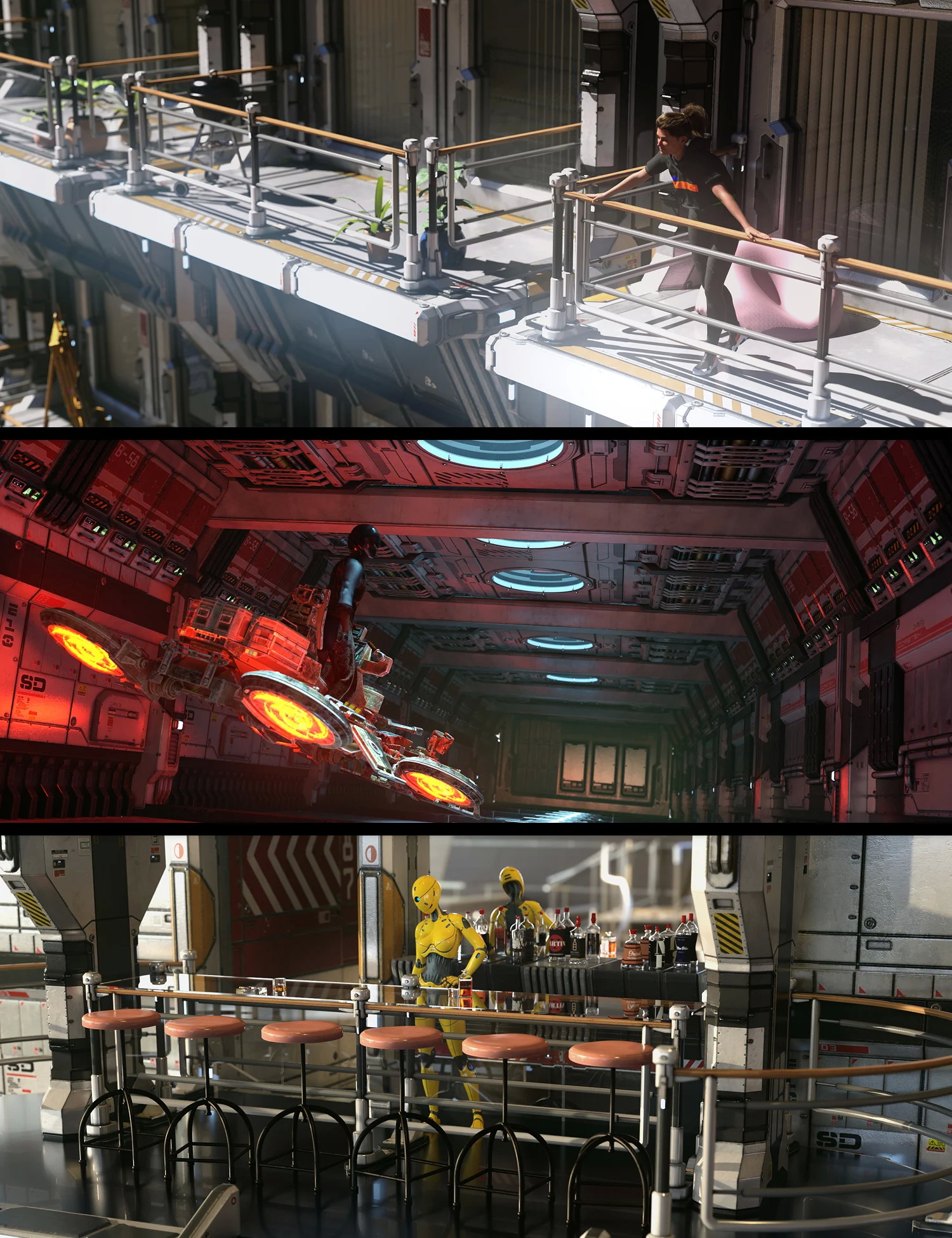 (FILLED 2022-09-09) Scene Subsets For Modular Sci-fi Kit 02 - Free Daz 3D Models