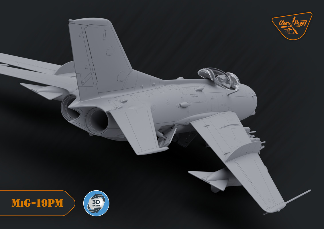 1/72 - Mikoyan-Gurevich MiG-19 "Farmer" by ClearProp Models - MiG-19P ...