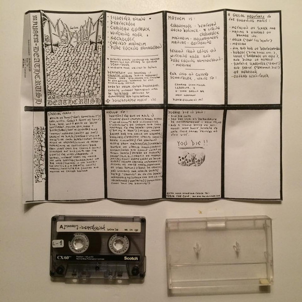 Mayhem (Nor) - Deathcrush [Demo Bootleg] (1987) [Lossless FLAC] • Heavy ...