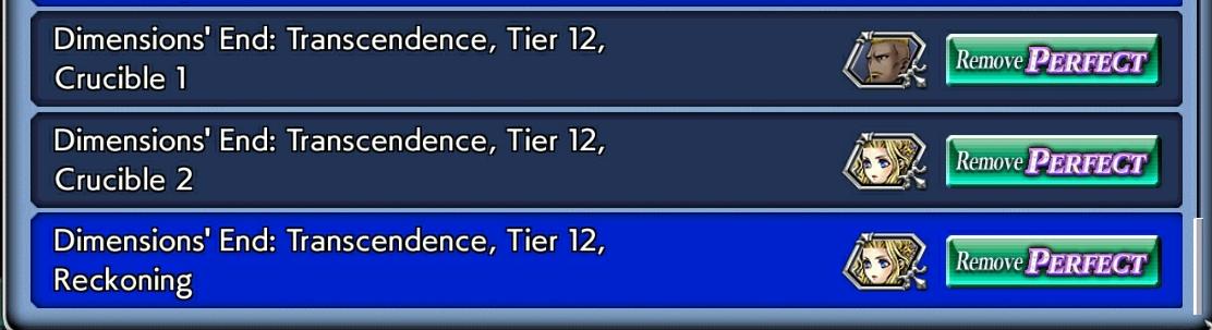 [C2A] Transcendence Tier 12 : r/DissidiaFFOO