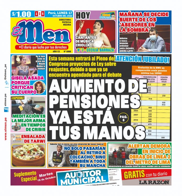 RAZONYFUERZA - Titulares del Men 5-The Real - Noticias de Chile y el mundo