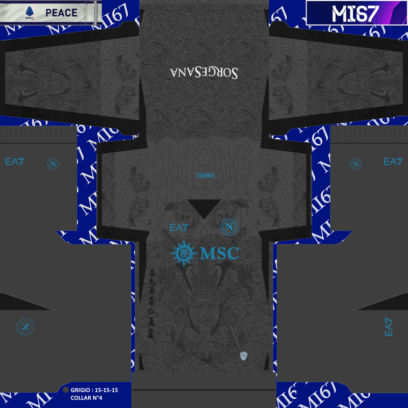 NAPOLI THIRD 25 — Postimages