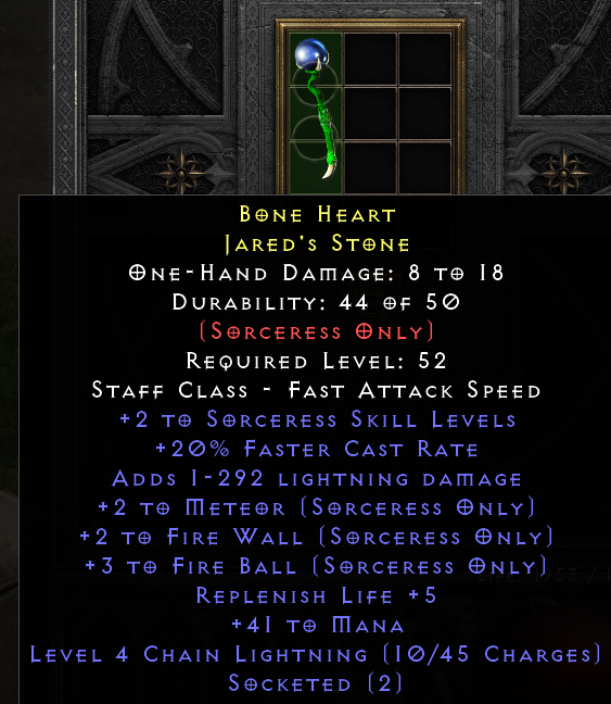 Rare Fire Sorceress Orb - Topic - d2jsp