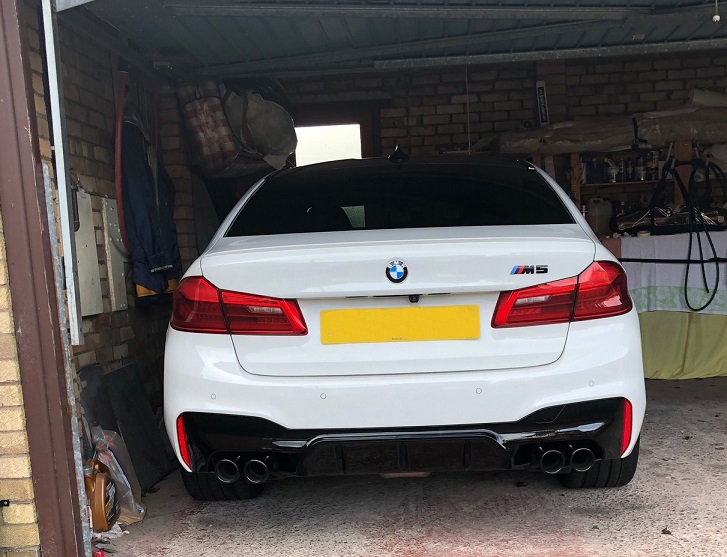 2020 M5 Comp with Non-Comp rear bumper?