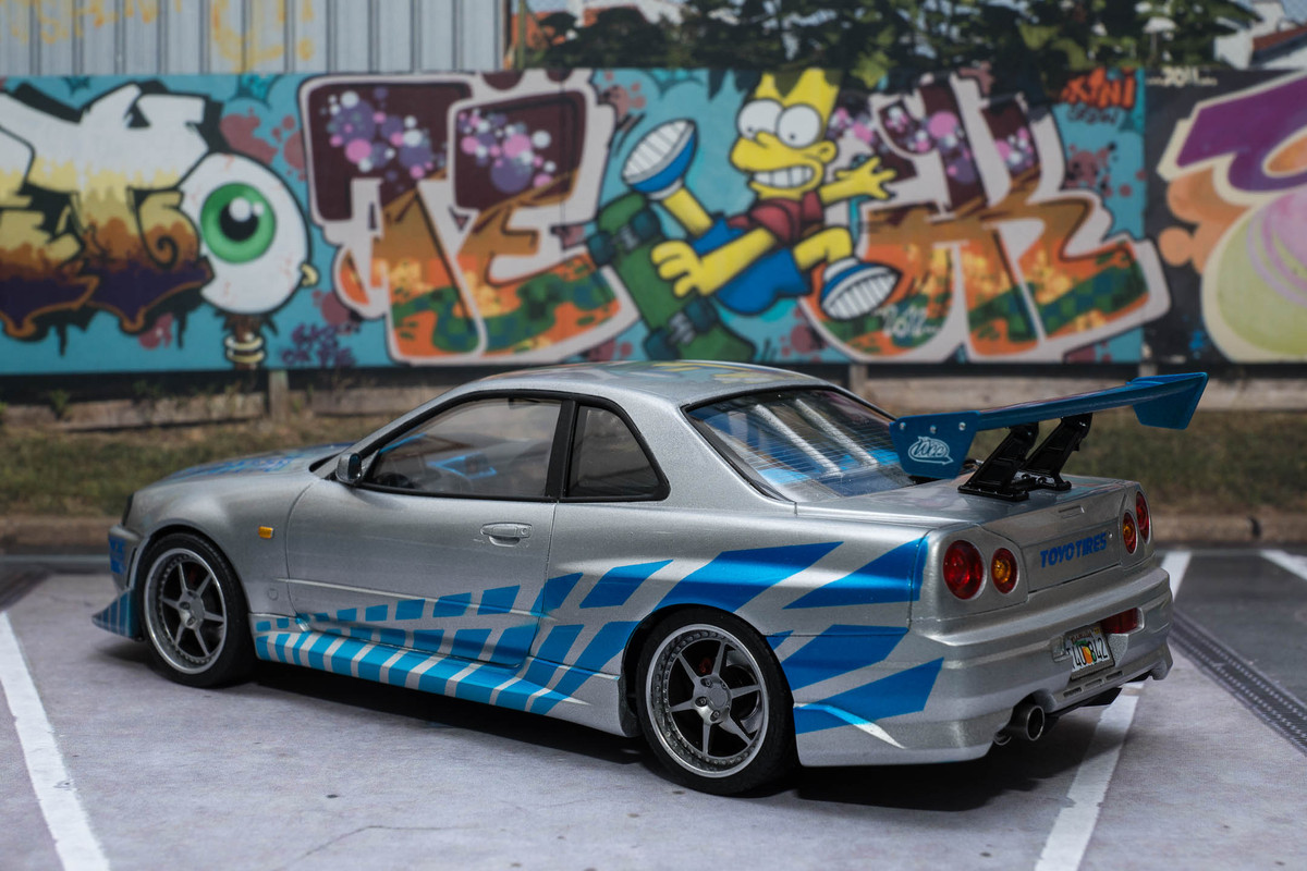 Brian's Nissan Skyline GT-R R34 from 2 Fast 2 Furious - Work In ...