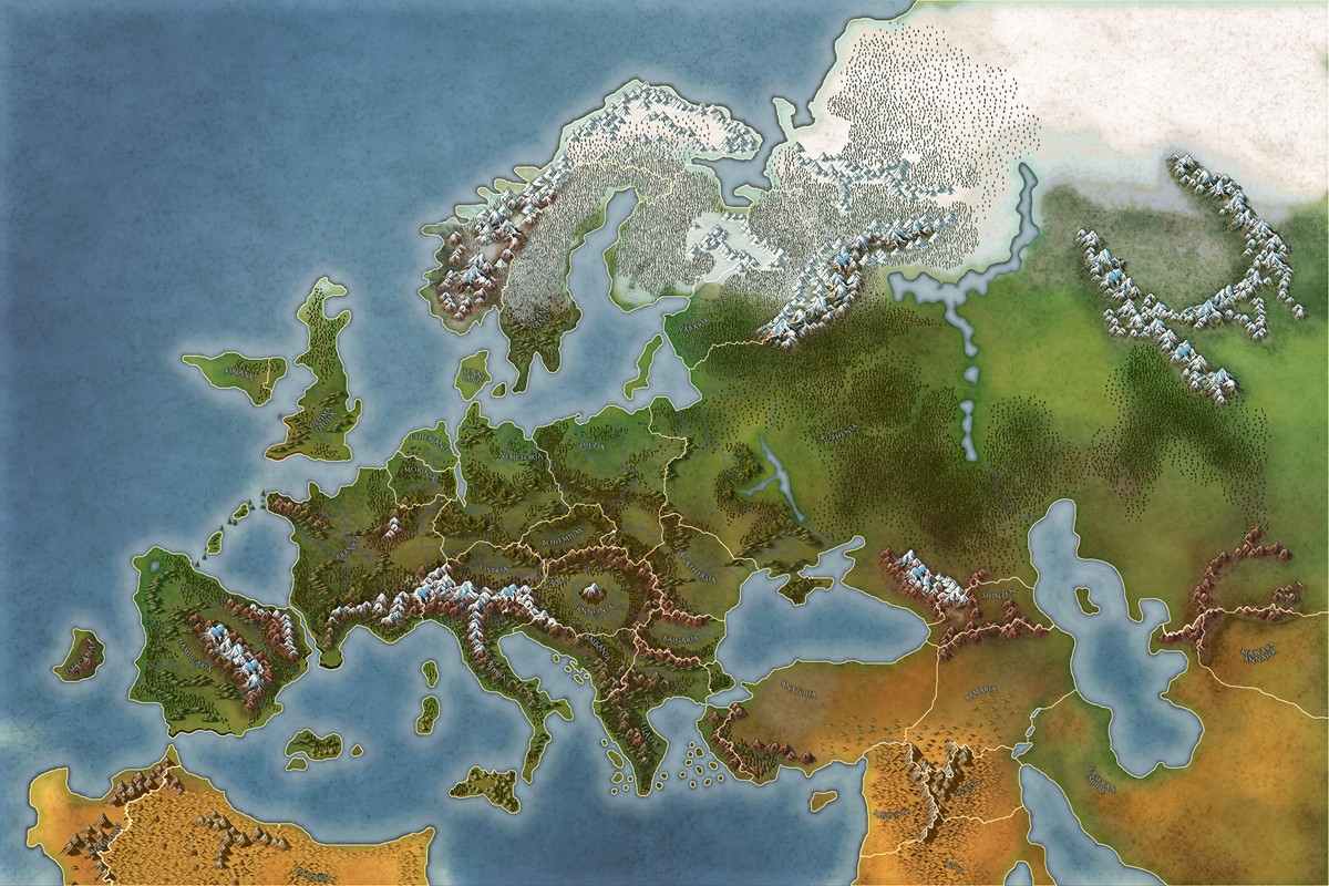 Fantasy Pseudo-Europe : r/FantasyMaps