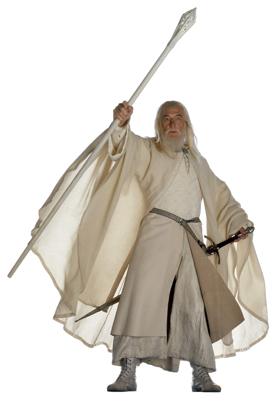 gandalf the white transparent — Postimages