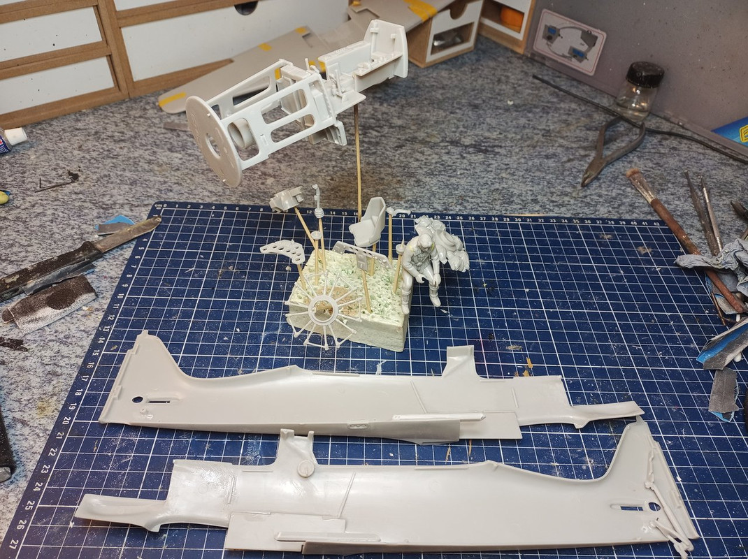 Airfix 1/24 Fw-190 / Kit no. 16001 (I built the visible parts of a big Focke-Wulf) ⭐Finished⭐ ...