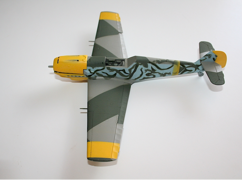 Colorful bird of a Bf 109E-7, III./ JG77 OLtn. Mütherich - Ready for ...