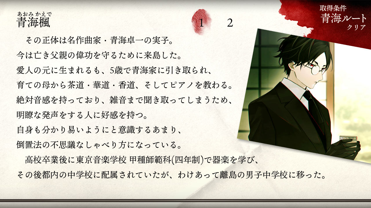 【大秽/翻译】人物情报 - Chapter 1 - CyberGhost1212 - 大穢 | Ooe (Visual Novel ...