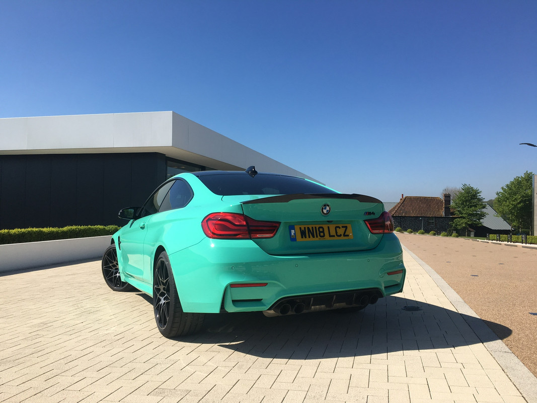 Immaculate low mileage M4 competition - individual paint fully loaded ...