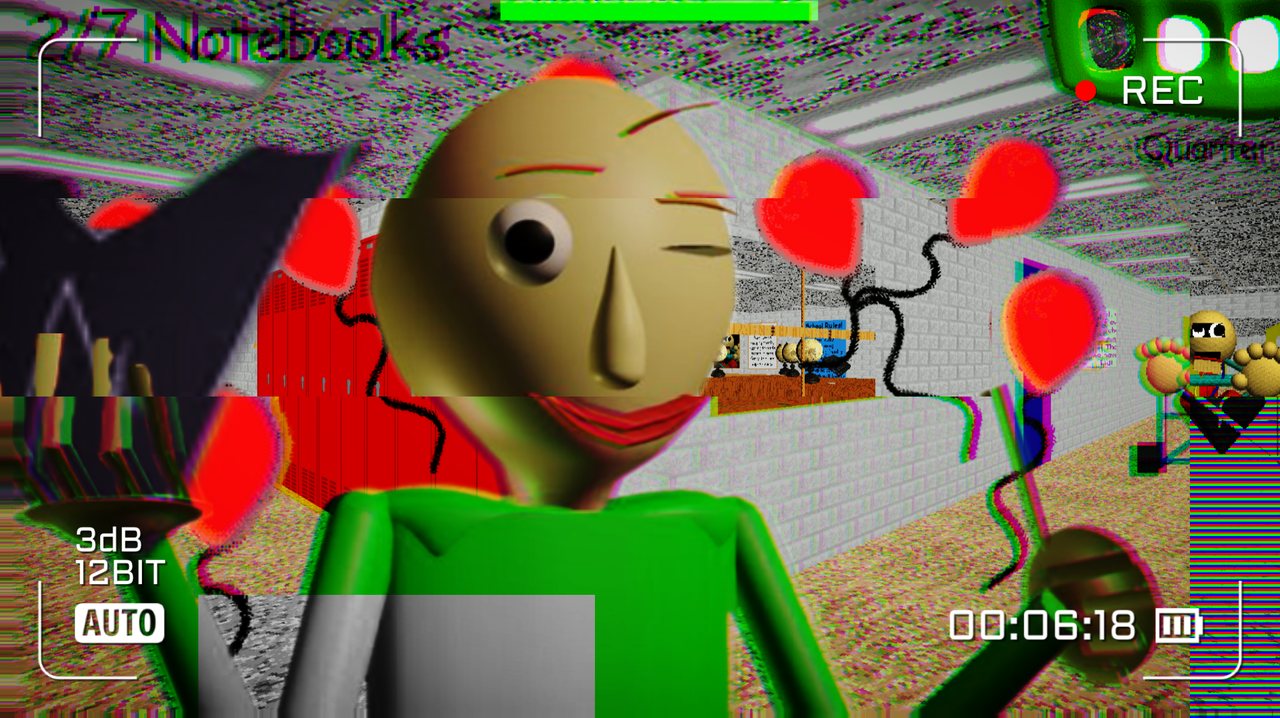 Baldi VS Miss Circle FIGHT & RESULTS