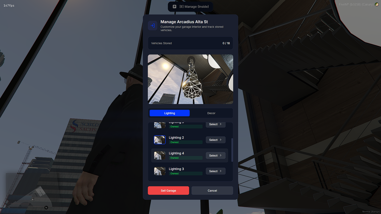 [ESX/QBCORE] Cruze Garages | Store, retrieve, and manage for FiveM - FiveM Releases - Cfx.re ...
